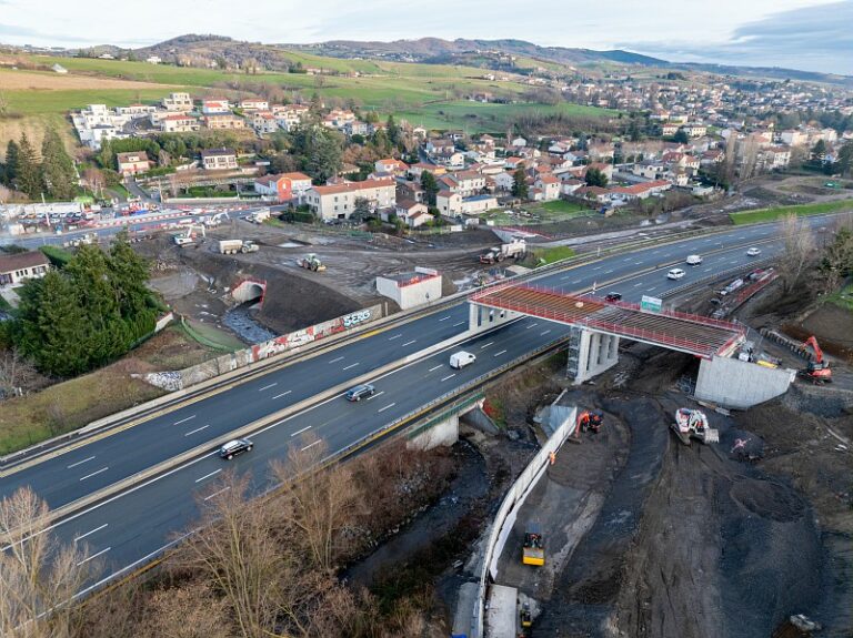 Échangeur de la Varizelle : travaux en cours - SÉM le Mag